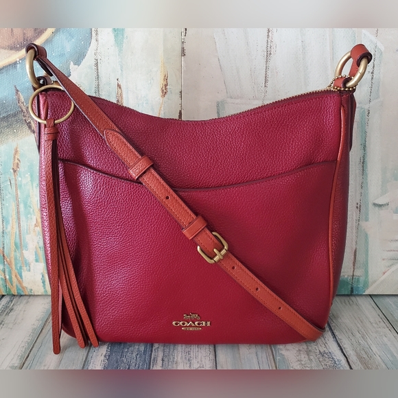 Coach | Bags | Coach Chaise Metallic Colorblock Leather Crossbody ...